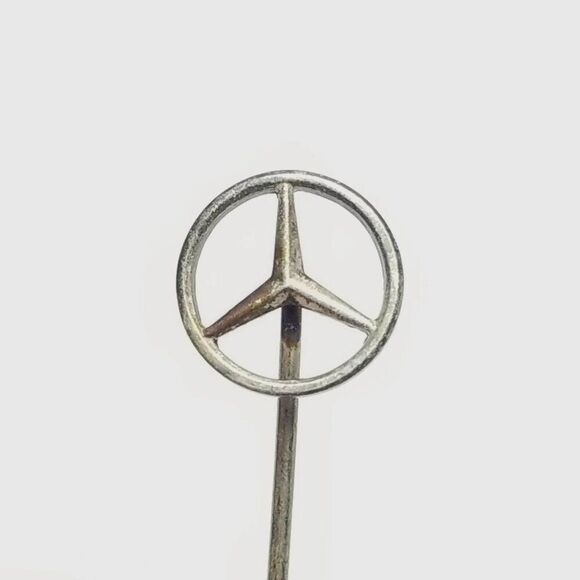 Vintage | Jewelry | Vintage Mercedes Benzsymbol Emblem Stick Pin Brooch ...